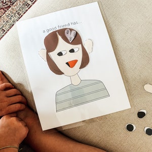 Friendship Activity Book for Kids 4-12 Digital Download / Children ...