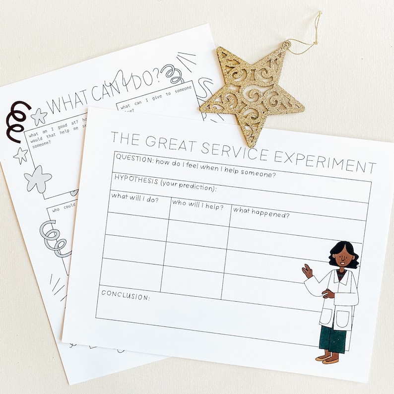 Generosity Activity Book for Kids 4-12 Digital Download / Children ...