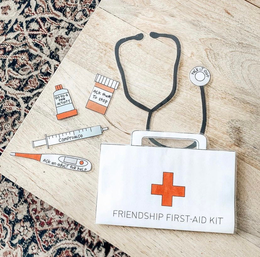 Friendship Activity Book for Kids 4-12 Digital Download / Children ...