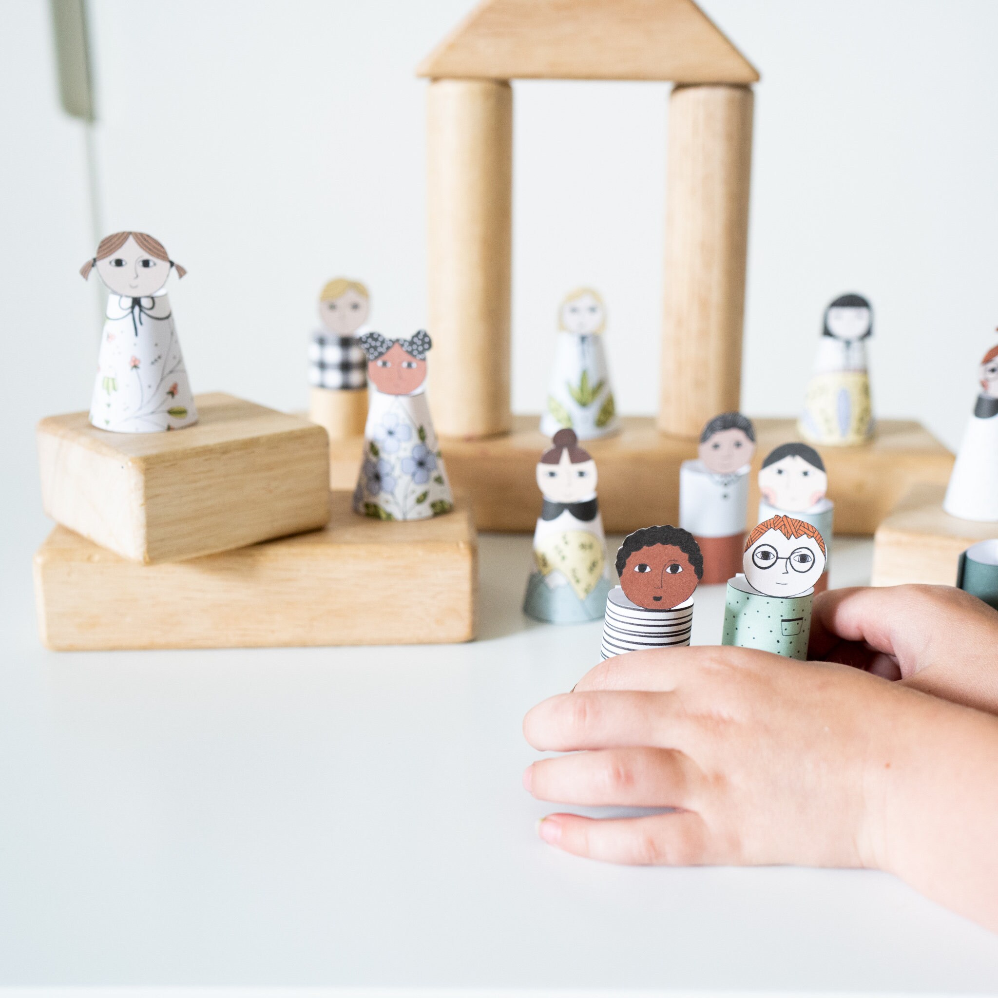 Paper Dolls - Diversity Dolls PDF Download - Etsy