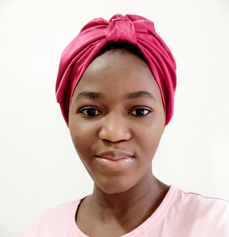 Satin Sleep Cap Silk Turban Turban Cap for Women Bonnet - Etsy