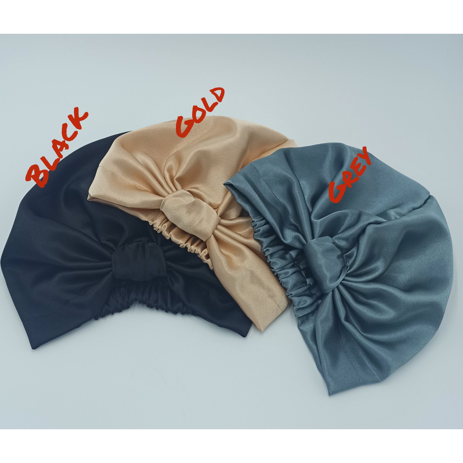 Satin Sleep Cap Silk Turban Turban Cap for Women Bonnet - Etsy