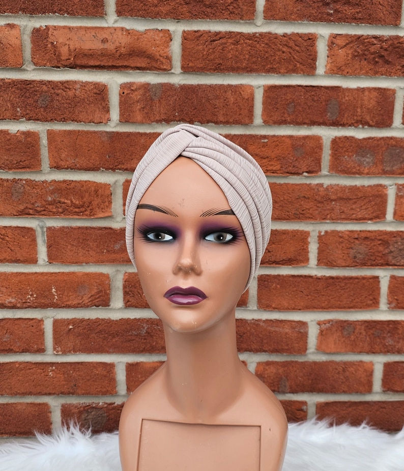 Turban for Women, Pretied Vintage Style Boho Headwear Turban, Pretied ...