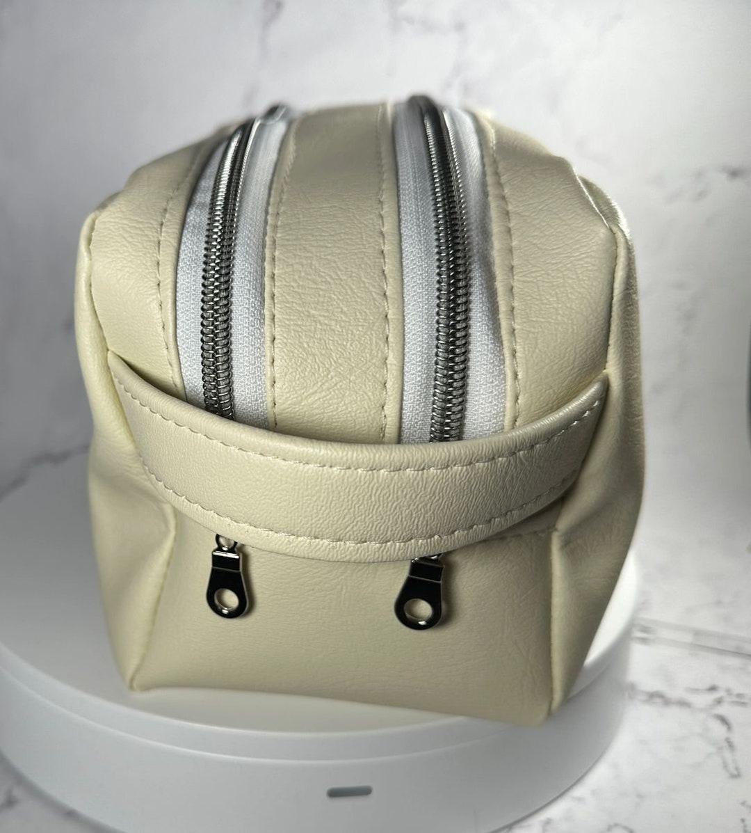Double Zip Cosmetic Pouch - Etsy