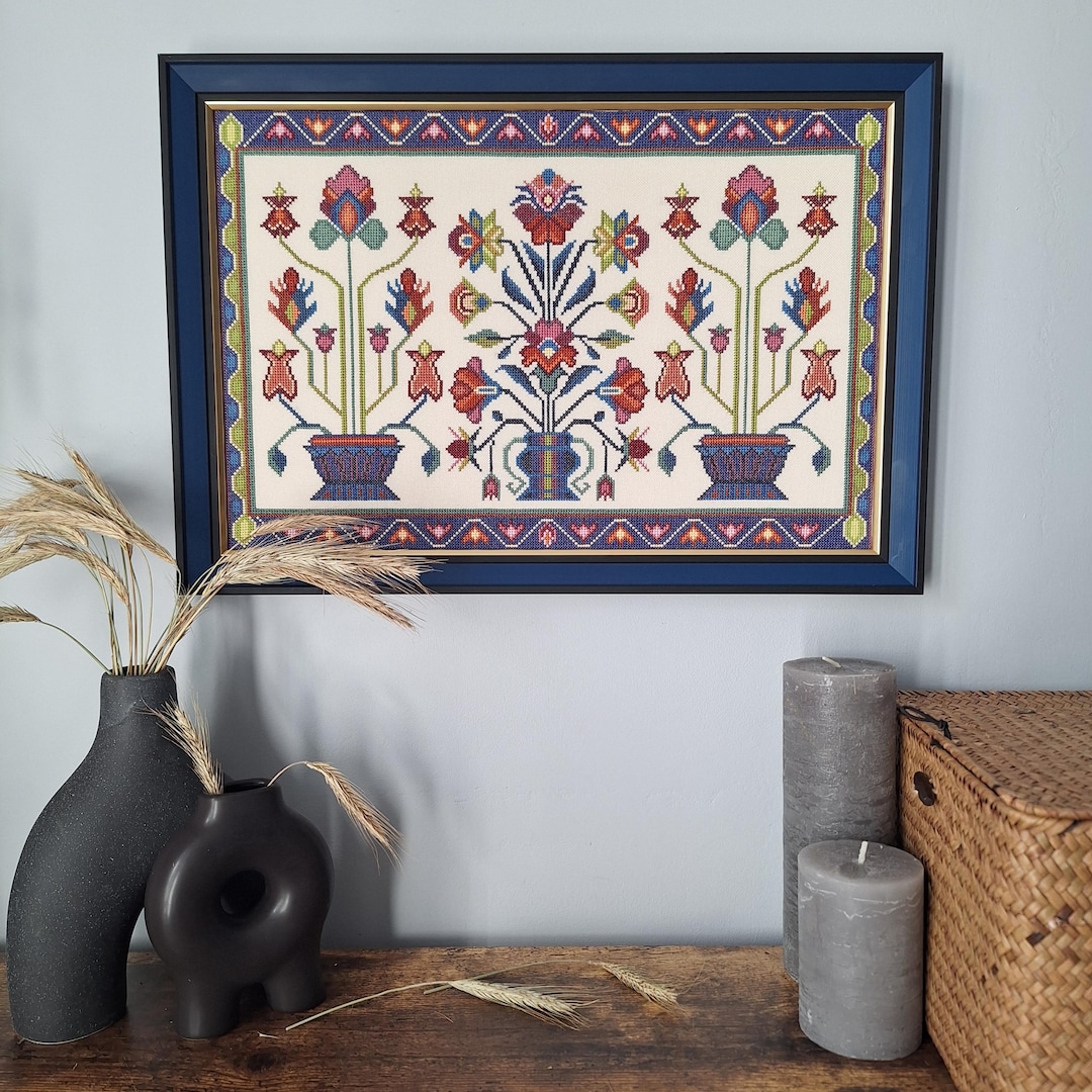 Ukrainian Ethnic Patterns Traditional Flowers Ornament Embroidery ...