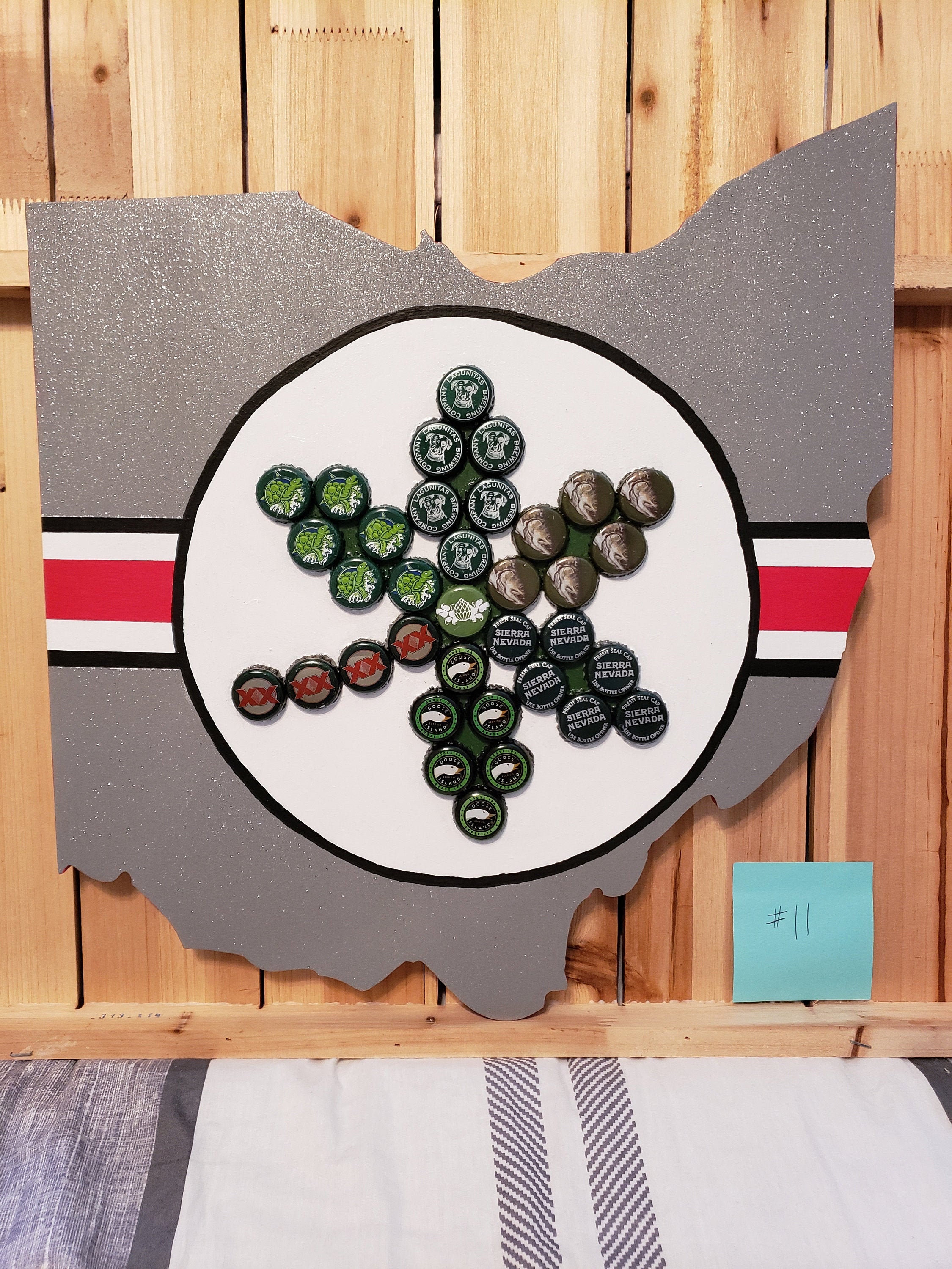 Ohio State Buckeyes 18 Wood Decor Sign Craft Beer - Etsy
