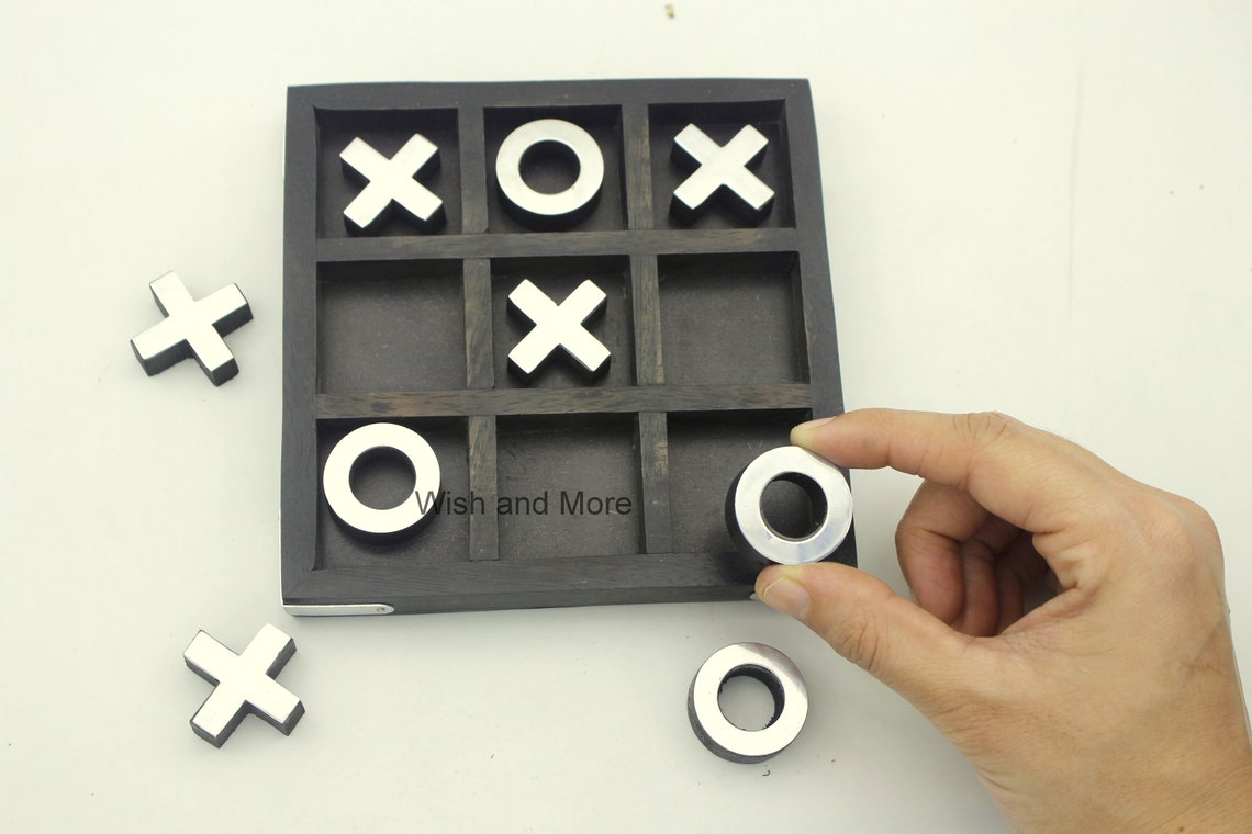 Tic-tac-toe Board Game Outdoor/indoor Party Set for Children/ - Etsy