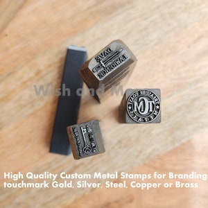Steel Marking Stamps, Metal Die Stamp, Custom Metal Punch Stamp, Metal ...