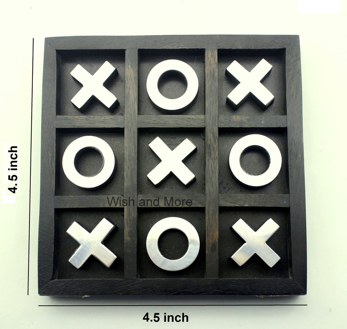 Tic-tac-toe Board Game Outdoor/indoor Party Set for Children/ - Etsy