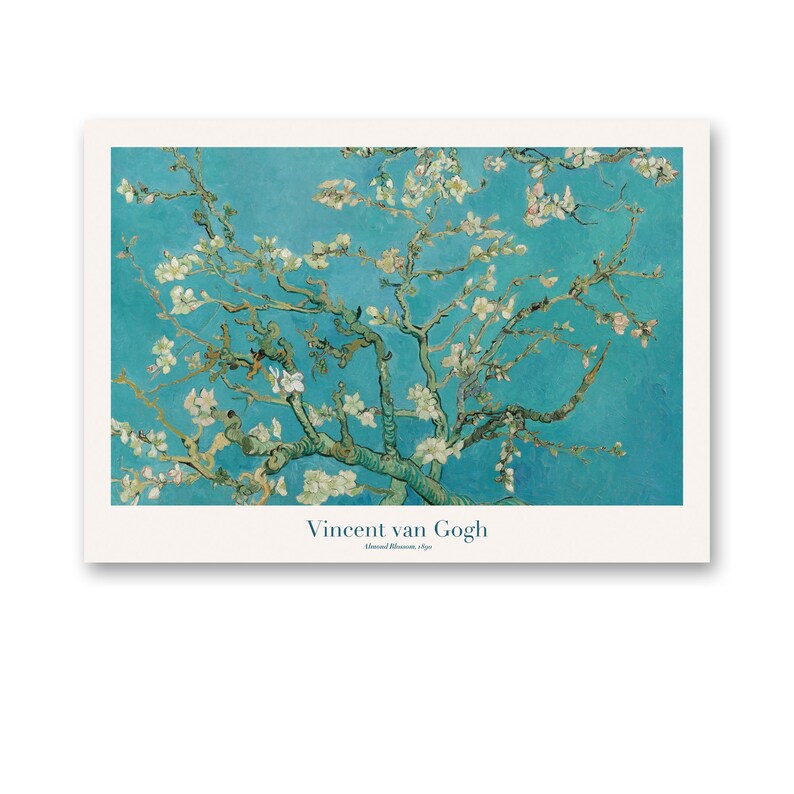 Van Gogh Almond Blossom Print: Vintage Wall Art (printable Digital ...