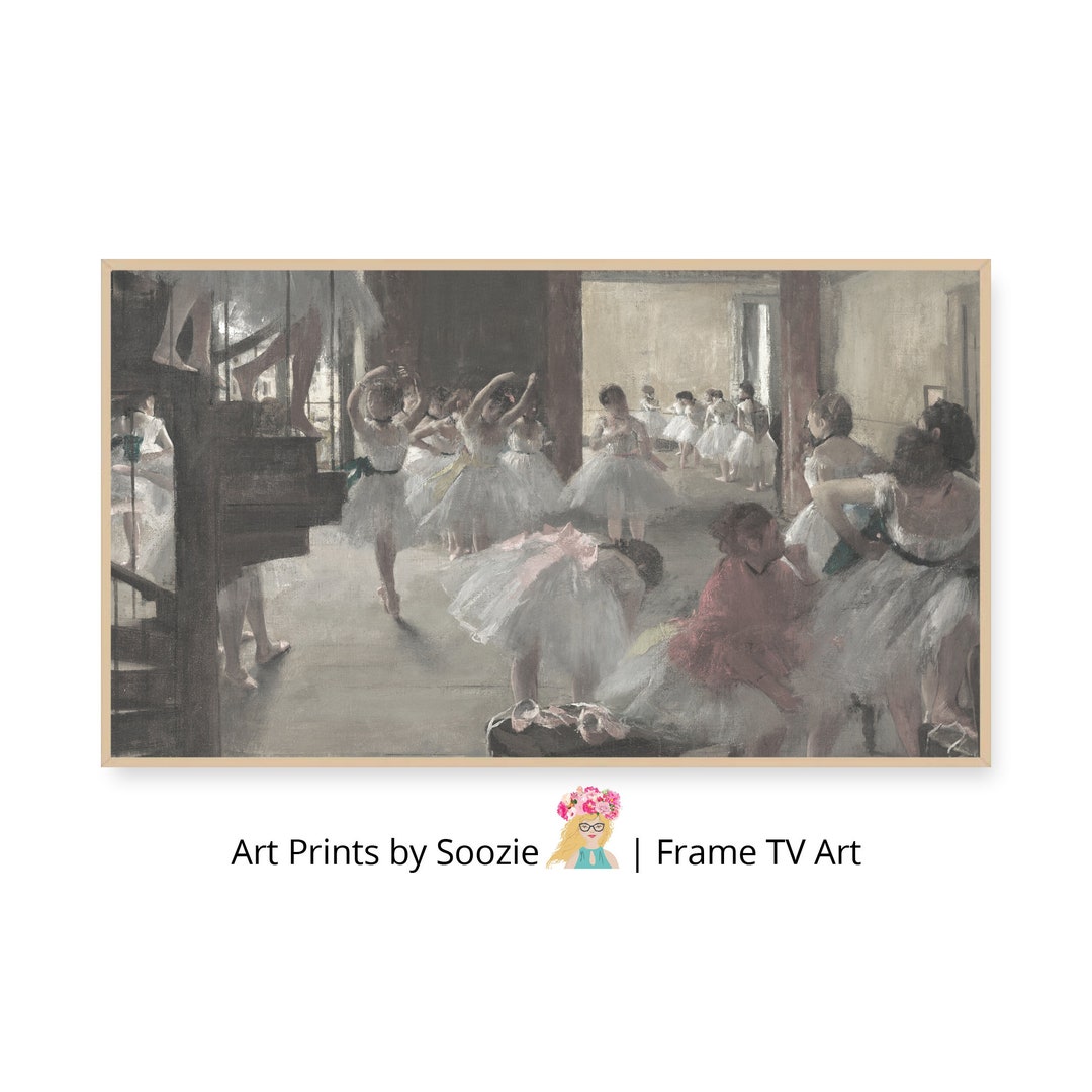 Degas Ballet Class Art: 4K Samsung Frame TV Art (digital Download) - Etsy
