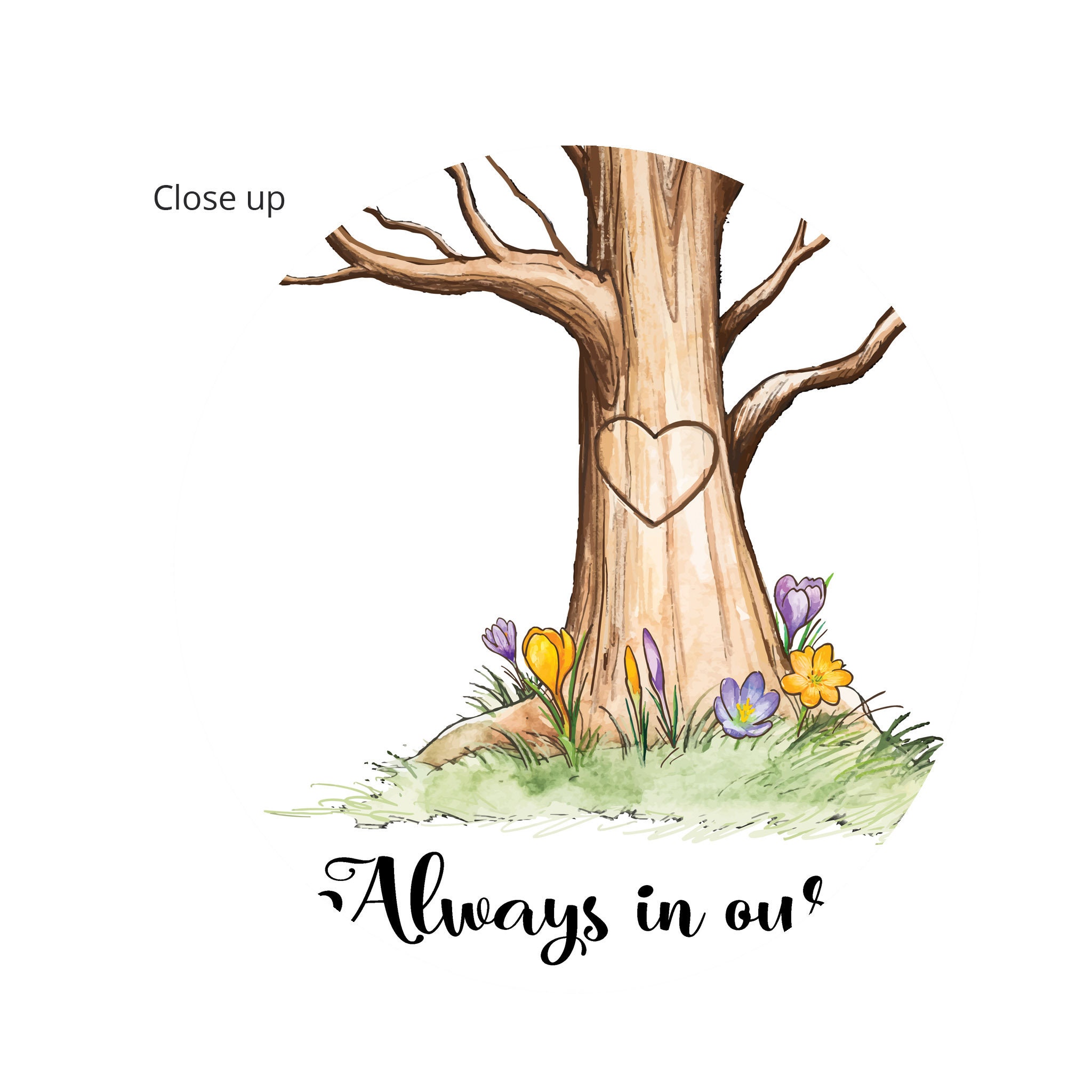 Fingerprint Tree Remembrance Memorial Guest Book Print, Fingerprint ...