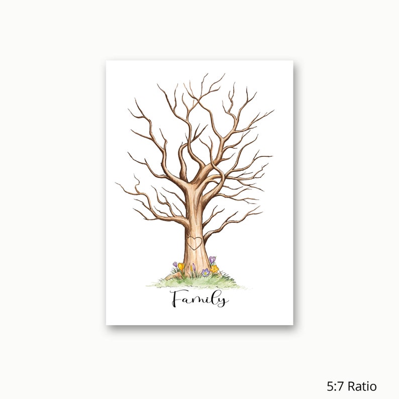 Fingerprint Family Tree, Fingerprint Tree, Finger Print Tree ...