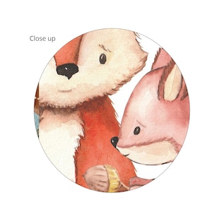 Woodland Fingerprint Guest Book | Baby Shower Thumbprint Tree | Naming ...