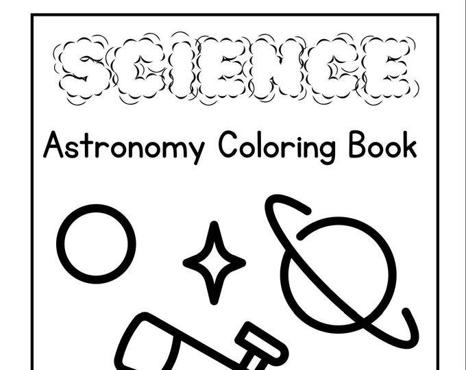 Science Series: Chemistry Coloring Book for Kids - Etsy Canada