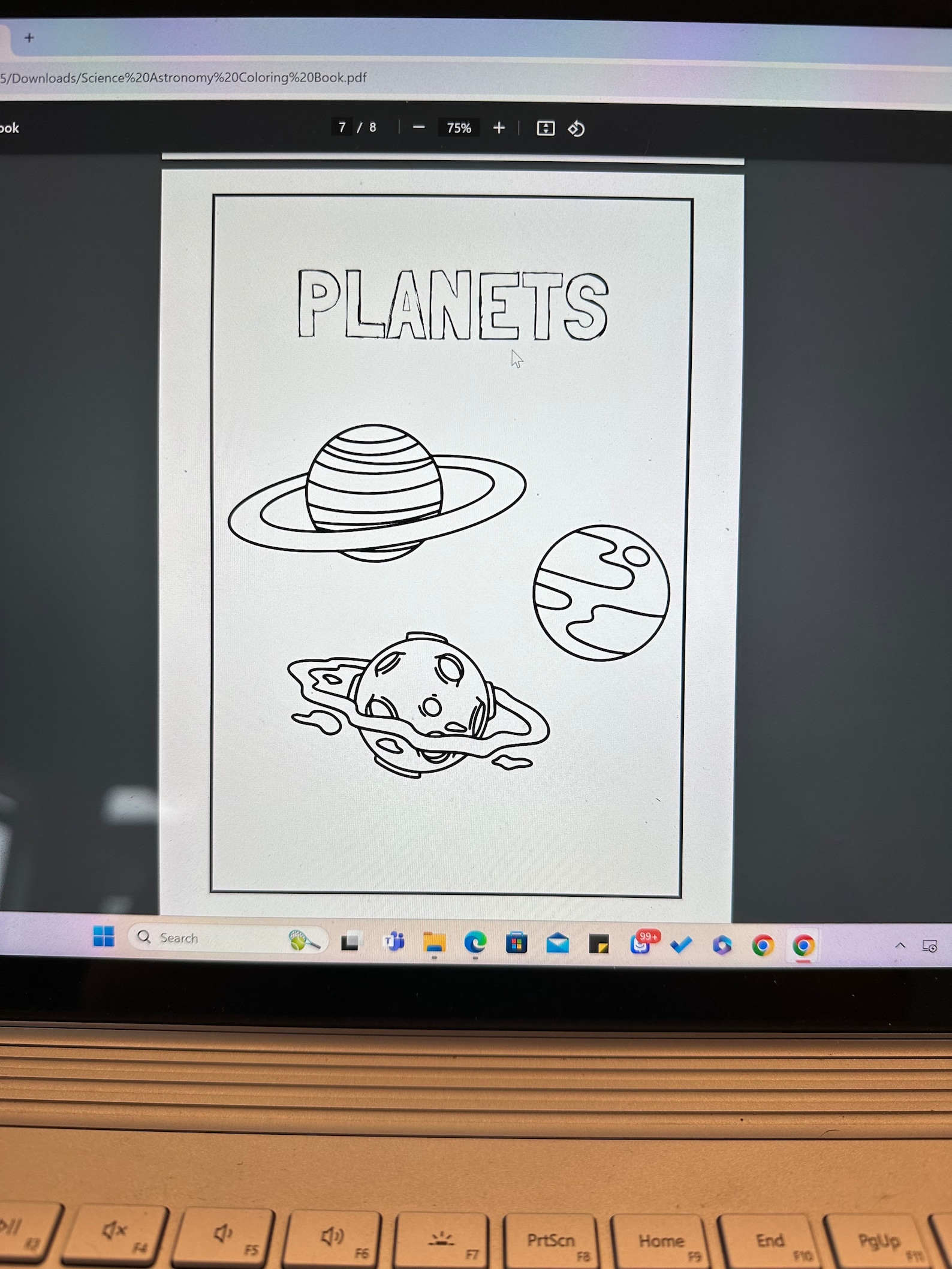Science Series: Astronomy Coloring Book for Kids - Etsy
