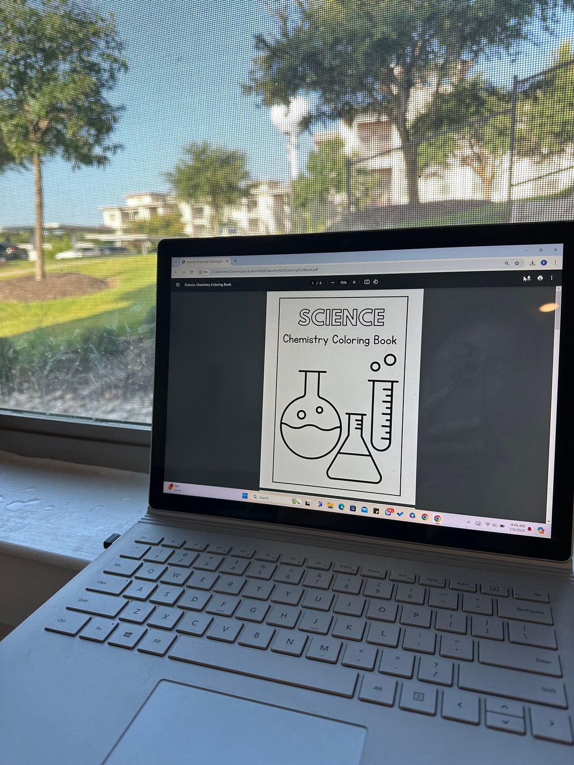 Science Series: Chemistry Coloring Book for Kids - Etsy