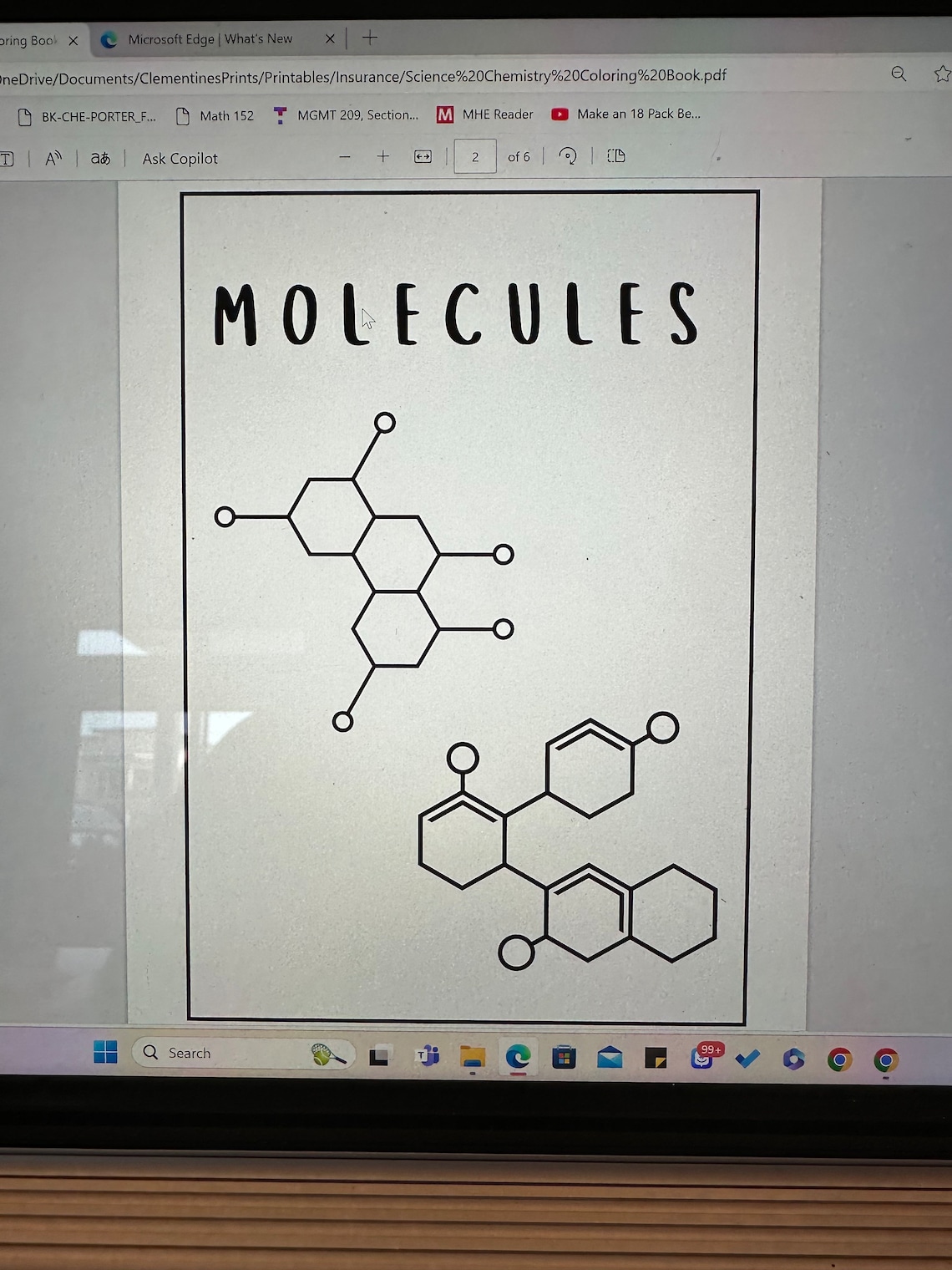 Science Series: Chemistry Coloring Book for Kids - Etsy