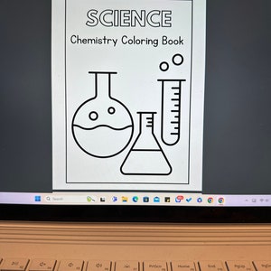 Science Series: Chemistry Coloring Book for Kids - Etsy
