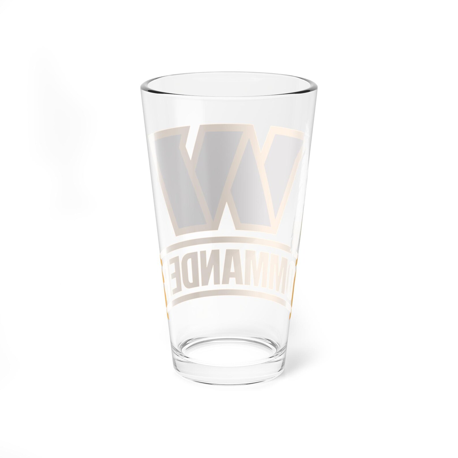 Washington Commanders Feather Logo Mixing Glass, 16oz - Etsy