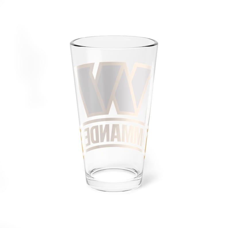 Washington Commanders Feather Logo Mixing Glass, 16oz - Etsy