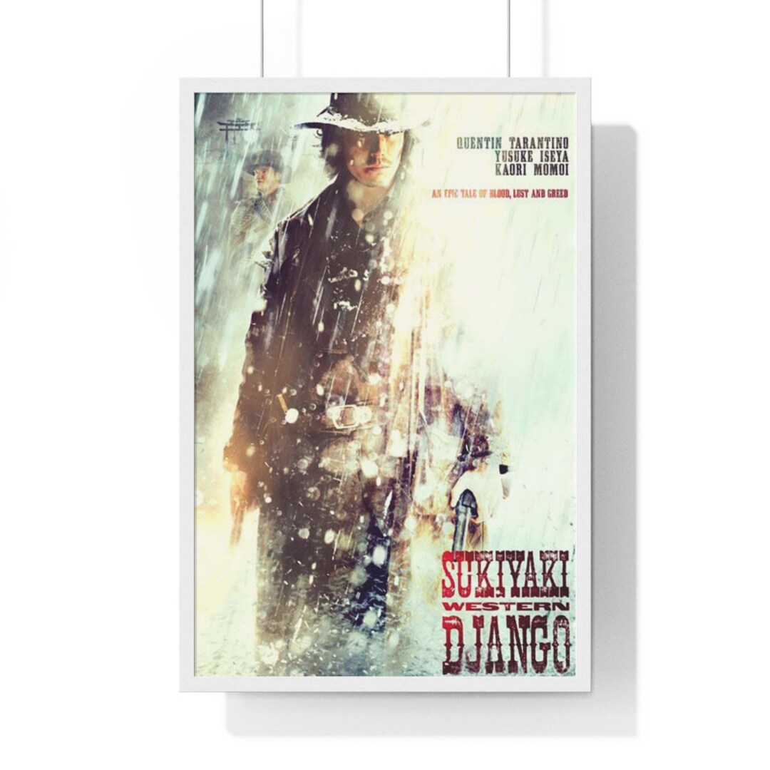 Sukiyaki Western Django Premium Framed Vertical Funny Anime Japanese ...
