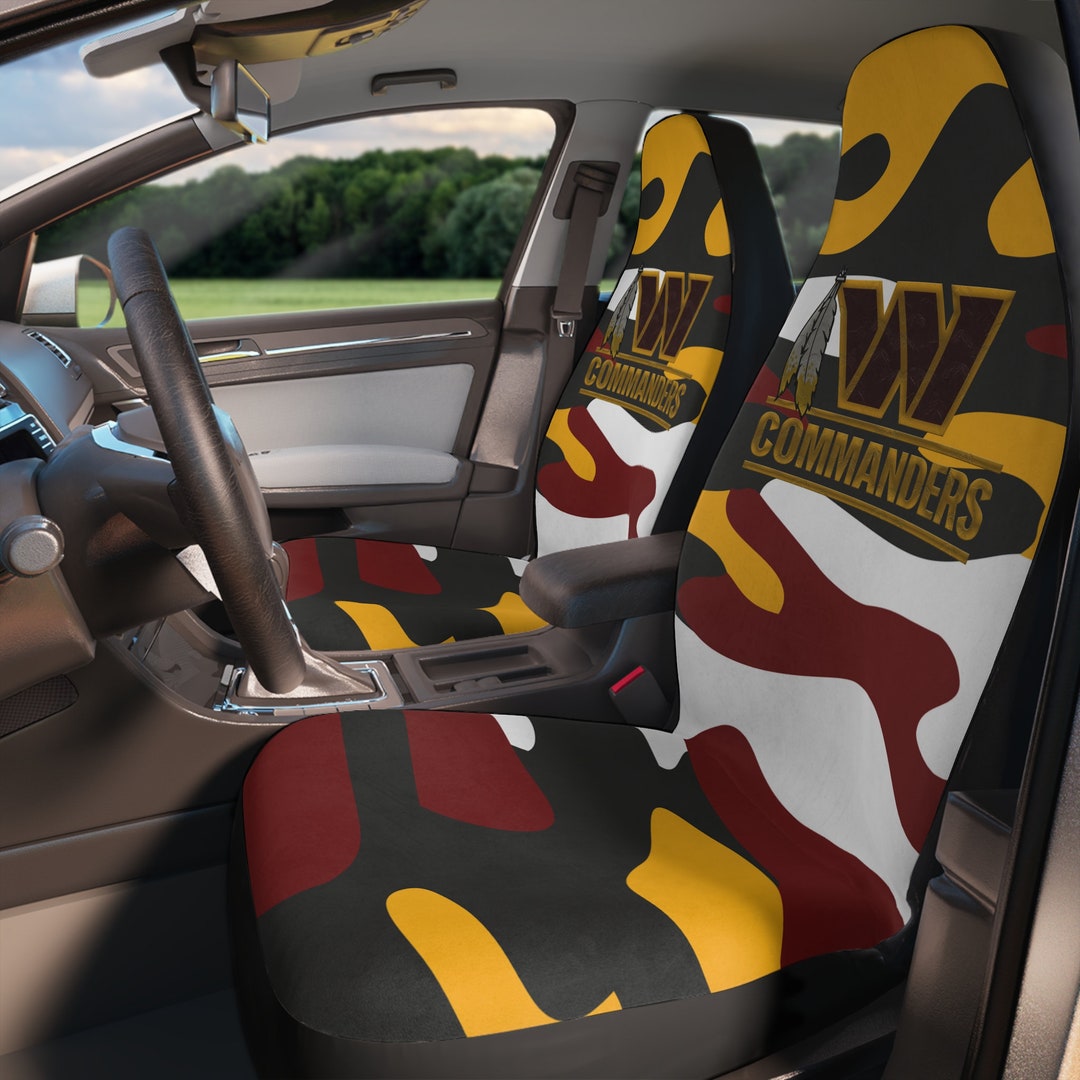 Washington Commanders Feather Logo Polyester Car Seat Covers - Etsy