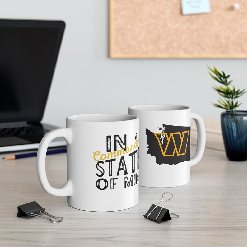 Funny Washington Commanders Mug, Washington State Commanders Coffee Mug ...