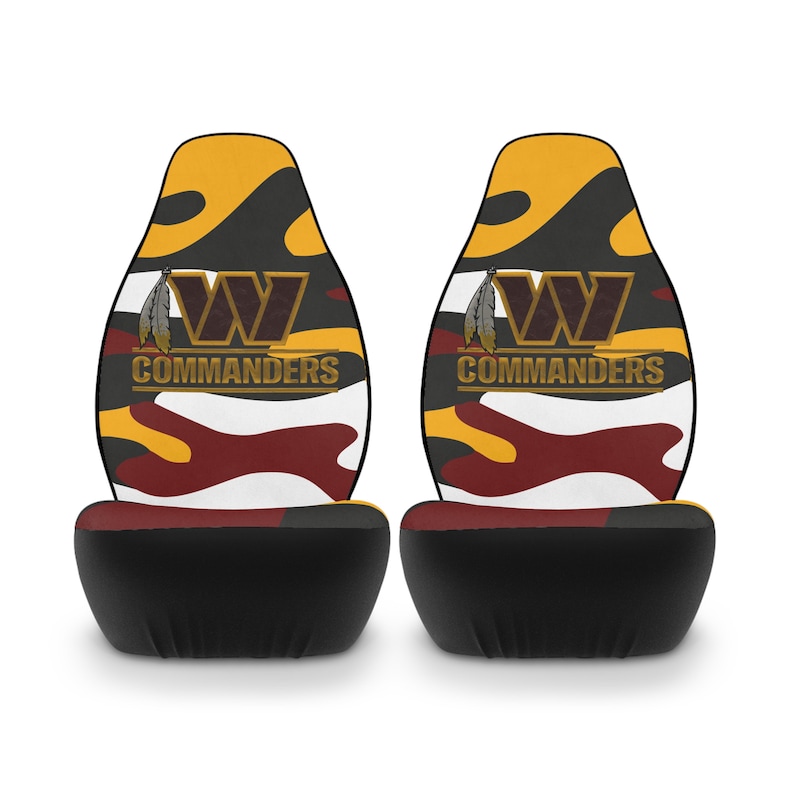 Washington Commanders Feather Logo Polyester Car Seat Covers - Etsy