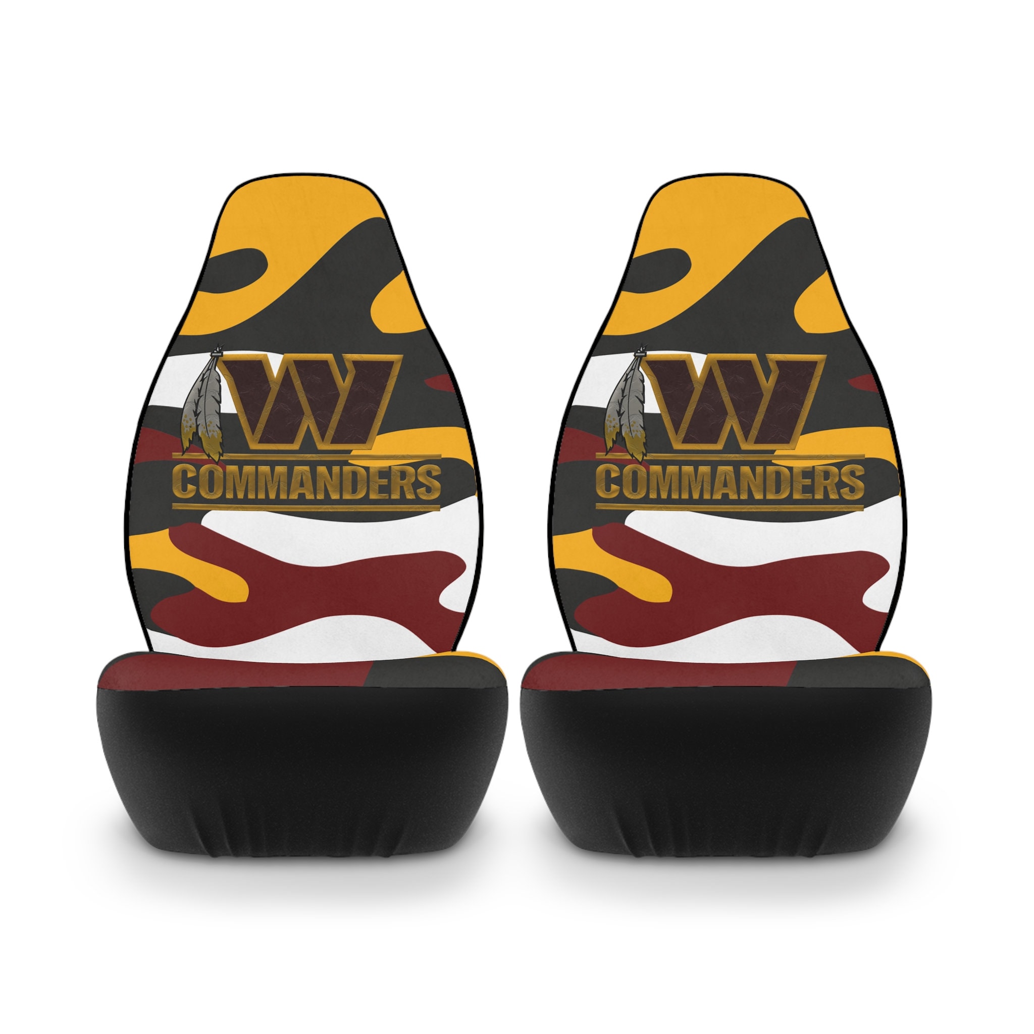 Washington Commanders Feather Logo Polyester Car Seat Covers - Etsy