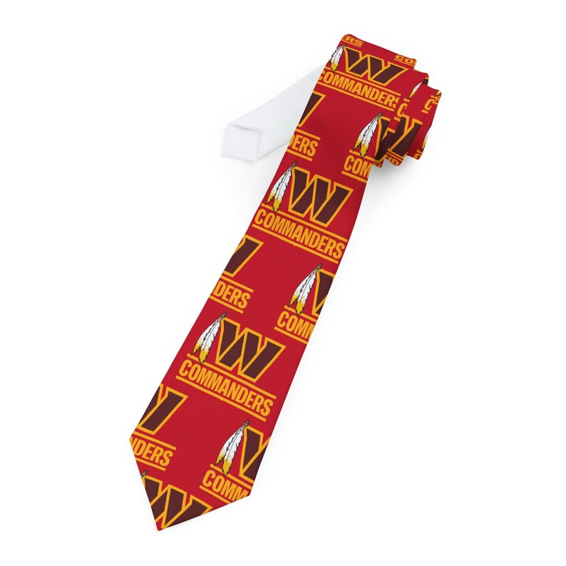 Washington Commanders Feather Logo, Old DC, Heritage Necktie - Etsy