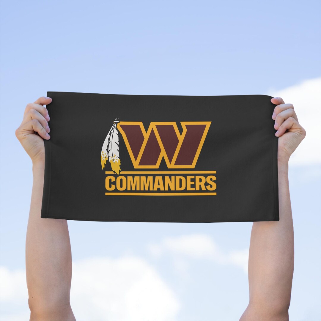 Washington Commanders Feather Rally Towel, Gameday Towel, Washington ...