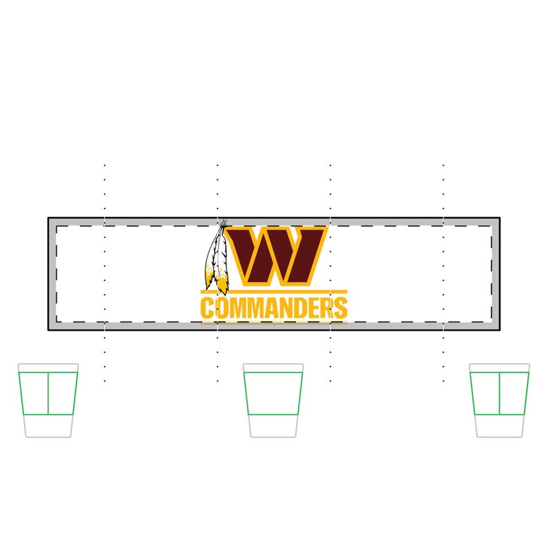 Washington Commanders Feather Logo Gift Turbo Shot Glass - Etsy