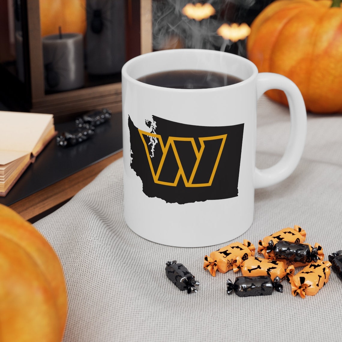Funny Washington Commanders Mug, Washington State Commanders Coffee Mug ...