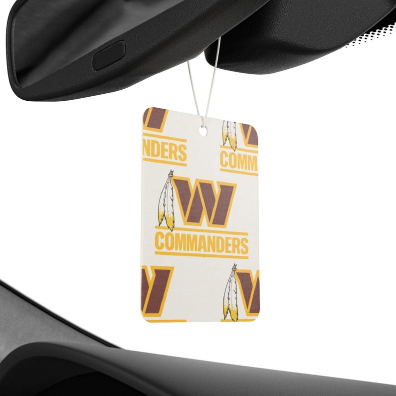 Washington Commanders Feather Logo Car Air Freshener - Etsy