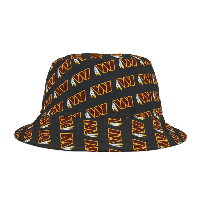 Washington Commanders Feather Logo Bucket Hat - Etsy