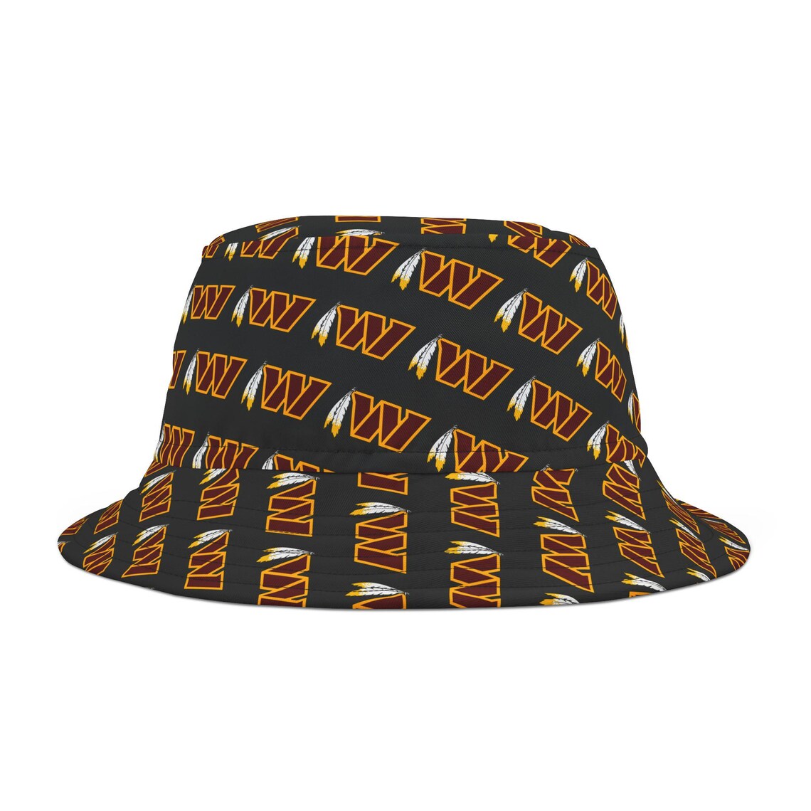 Washington Commanders Feather Logo Bucket Hat - Etsy
