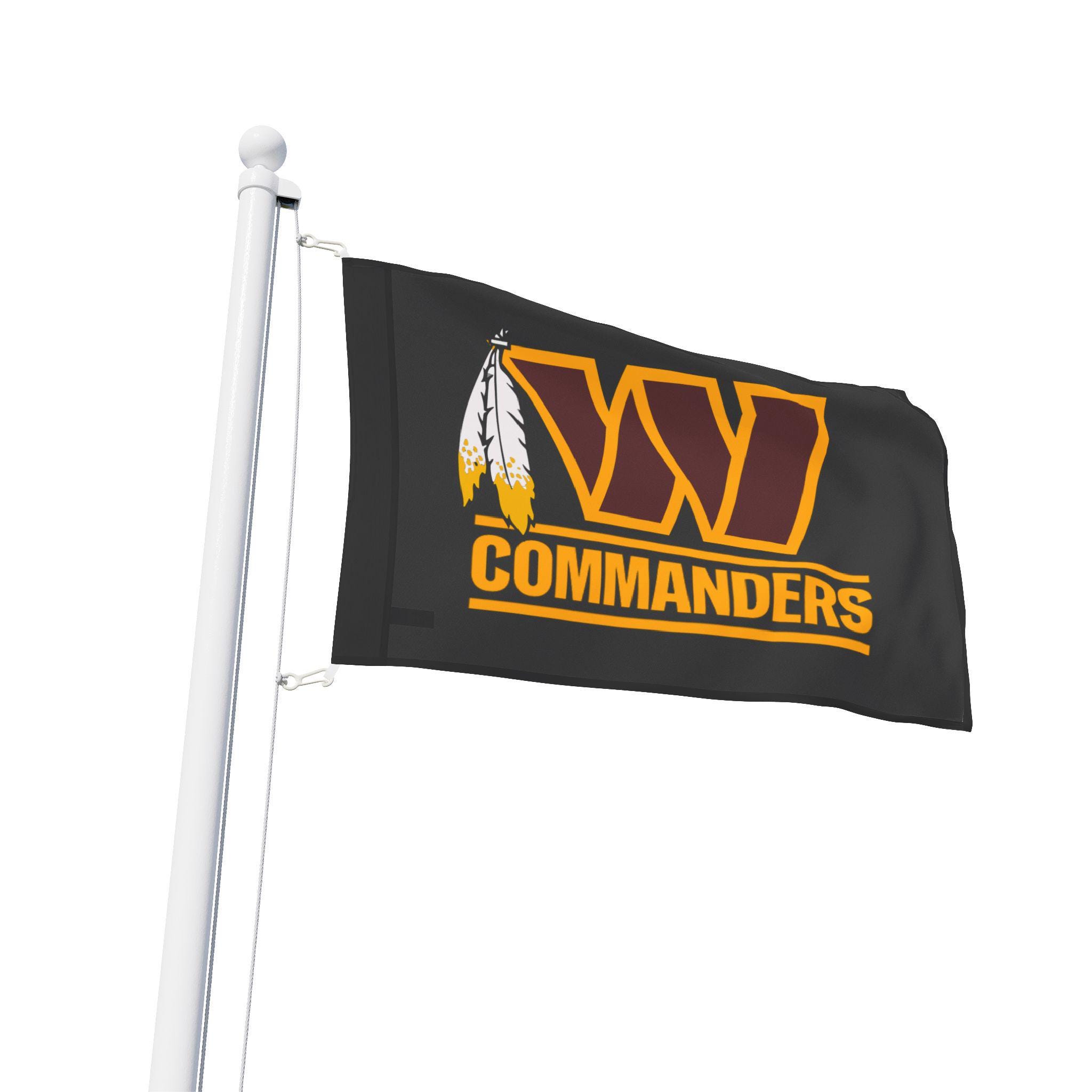 Washington Commanders Feather Flag, Fan Gift, Washington Commanders ...