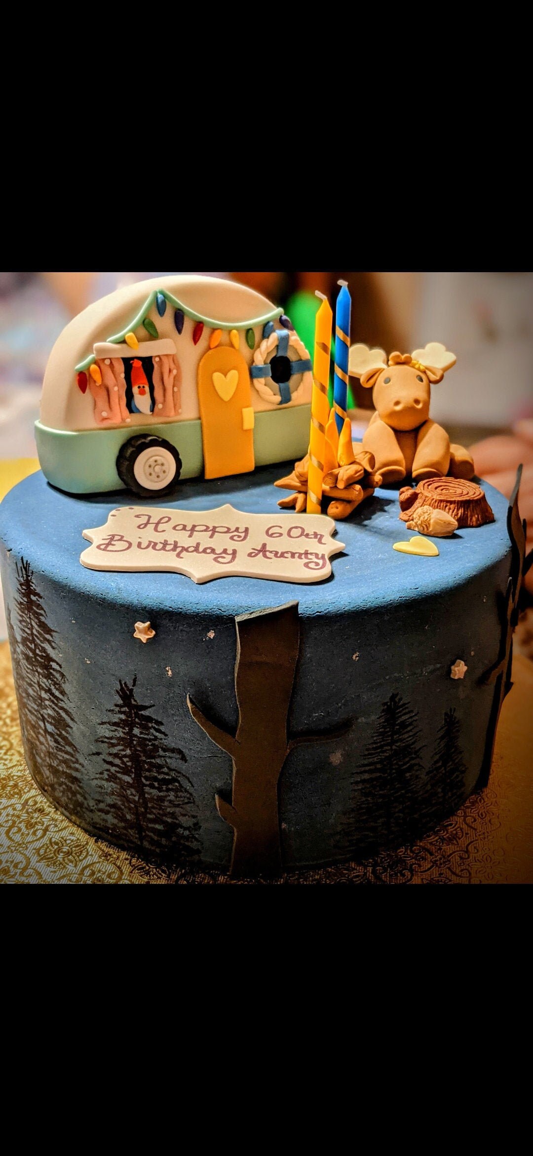 Fondant Campsite - Etsy