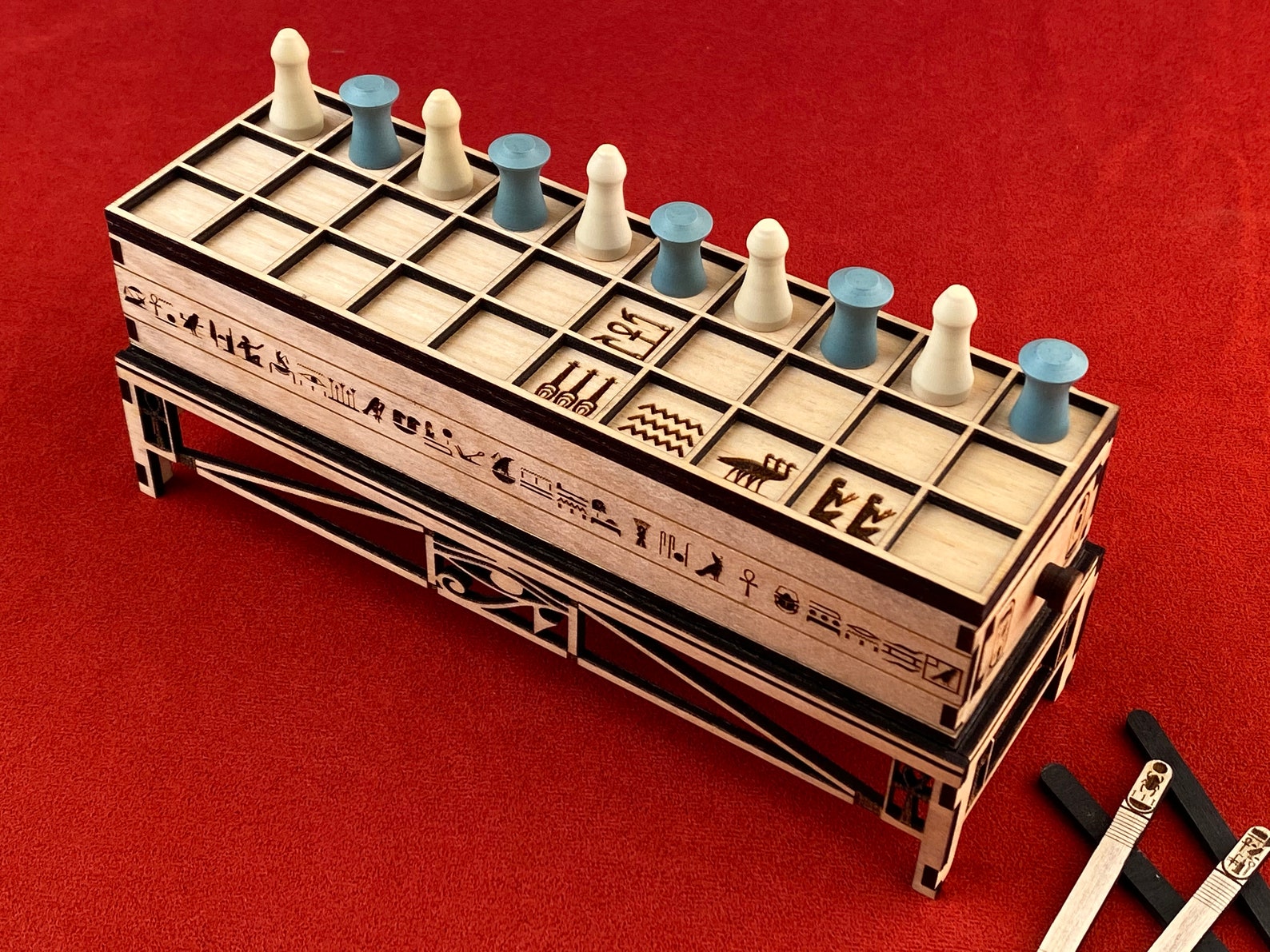 SENET El antiguo juego de mesa egipcio Estratégica | Etsy