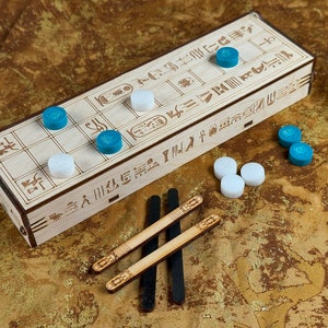 ASEB ~ Ancient Egyptian Game From the Tomb of the King. Hand Made ...