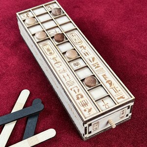 SENET & ASEB ~ Two Ancient Games From the Tomb of Tutankhamun! Games of ...