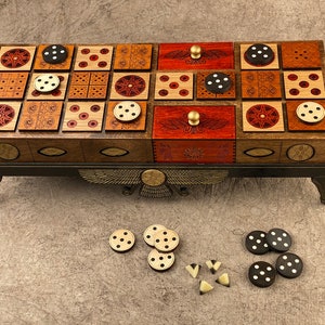 Heirloom Quality Handmade Royal Game of Ur: Ancient Sumerian Board Game ...