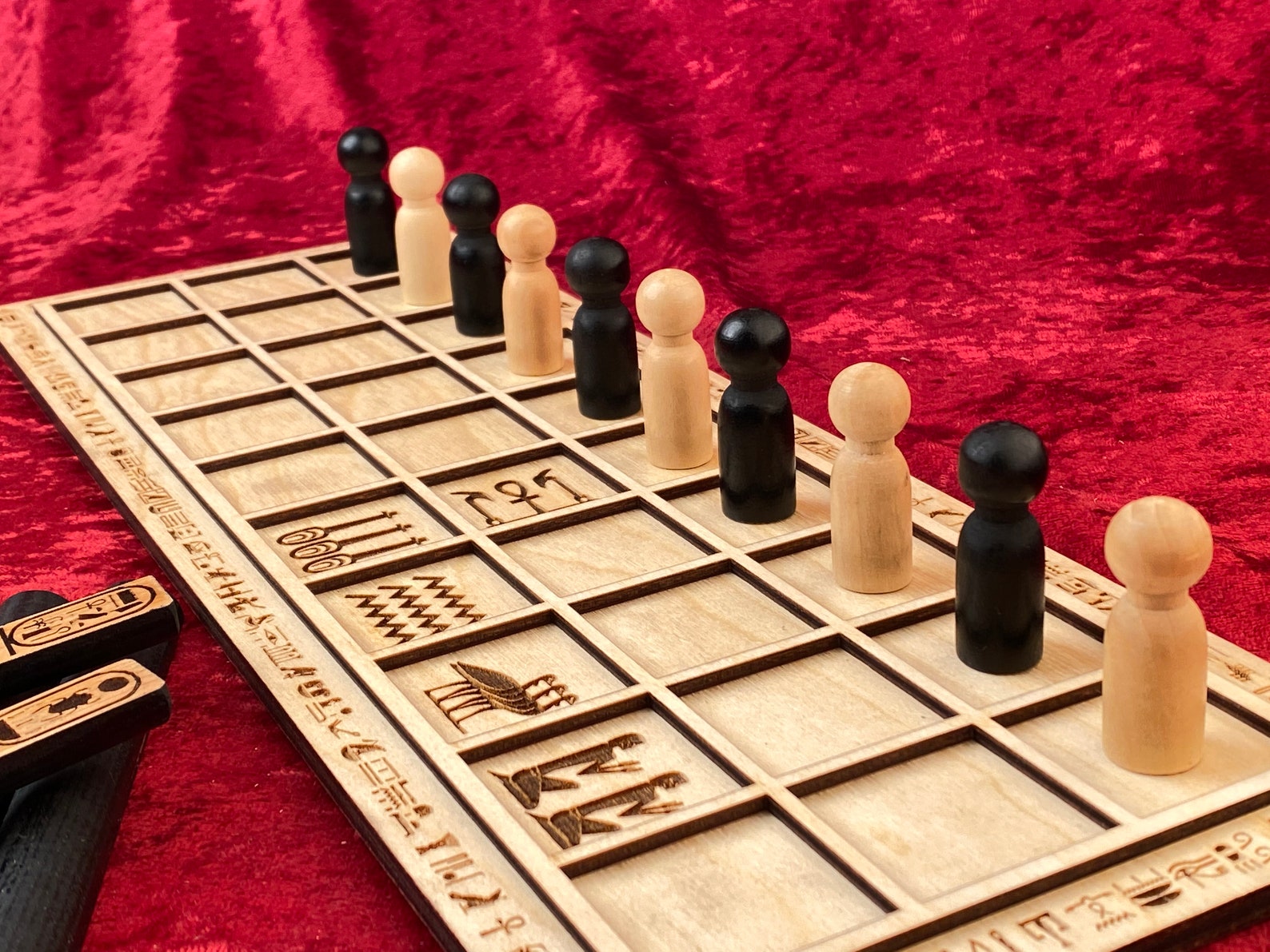 SENET The Ancient Egyptian Game of the Pharaohs | Etsy