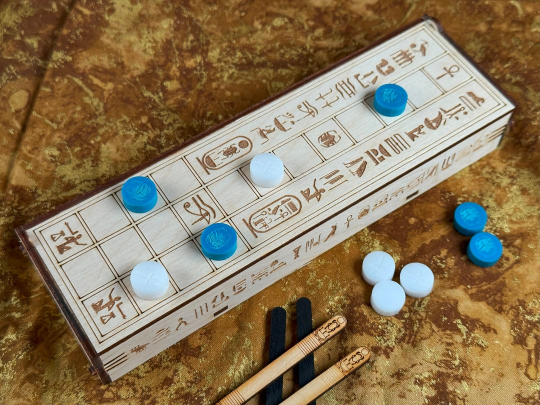 ASEB ~ Ancient Egyptian Game From the Tomb of the King. Hand Made ...