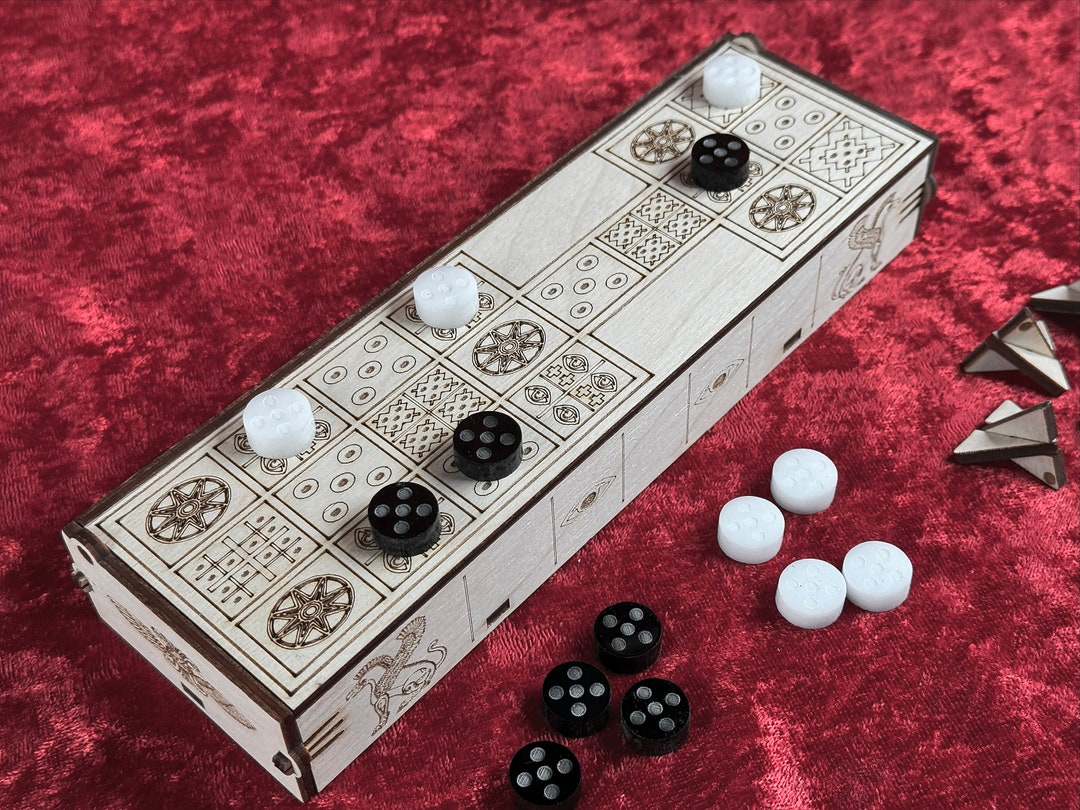 Handmade Royal Game of Ur: Ancient Sumer Travel Board Game - Etsy