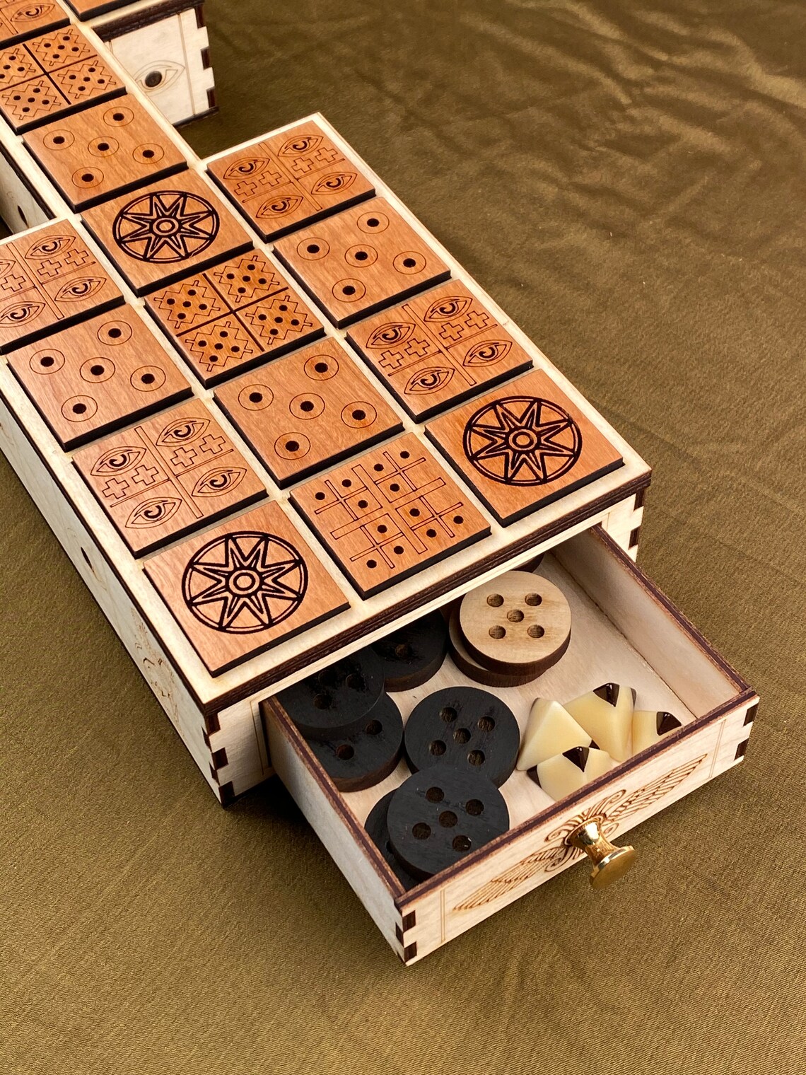 The Royal Game of UR A Game of Skill and Strategy From - Etsy