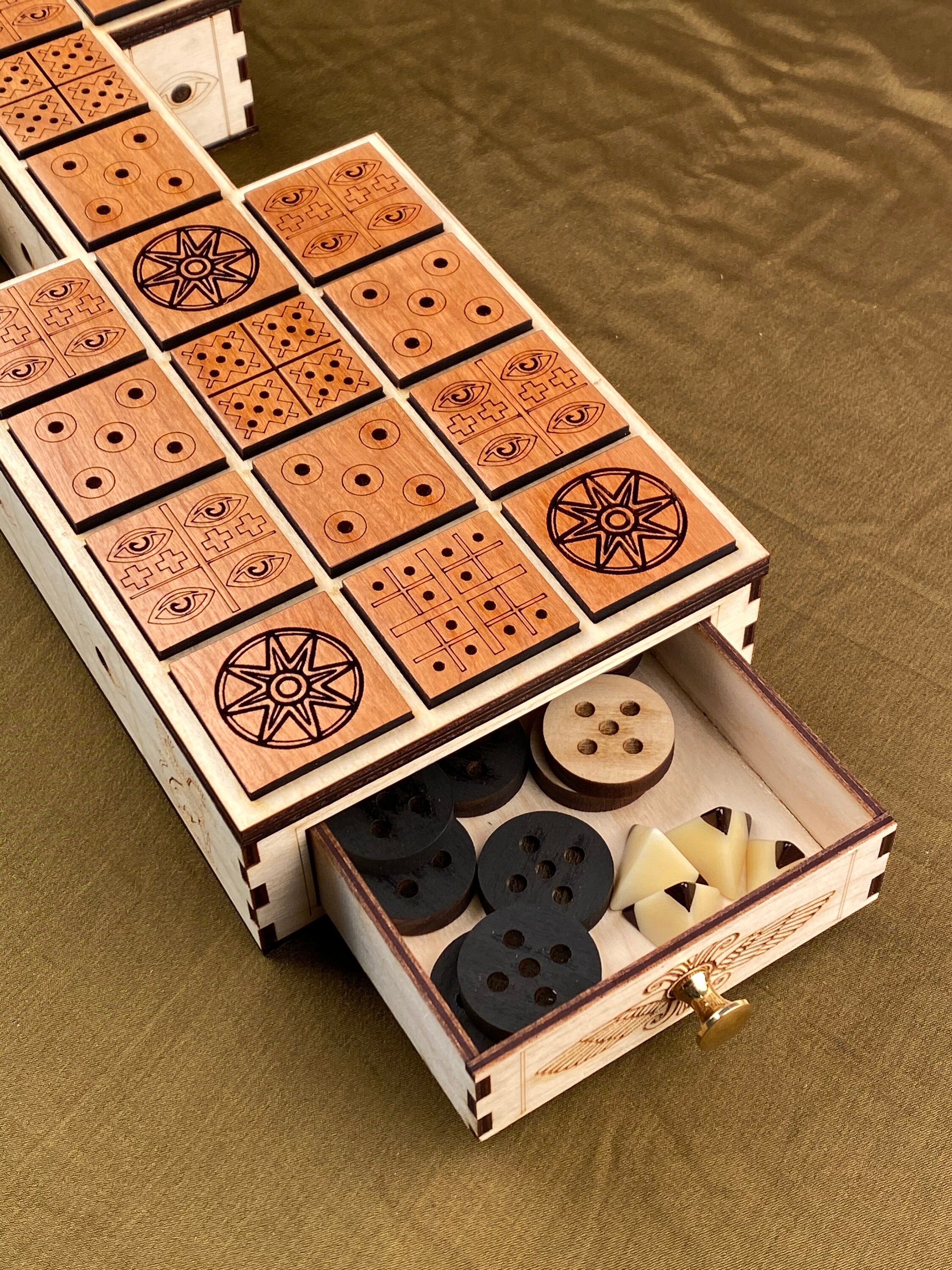 The Royal Game of UR A Game of Skill and Strategy From - Etsy