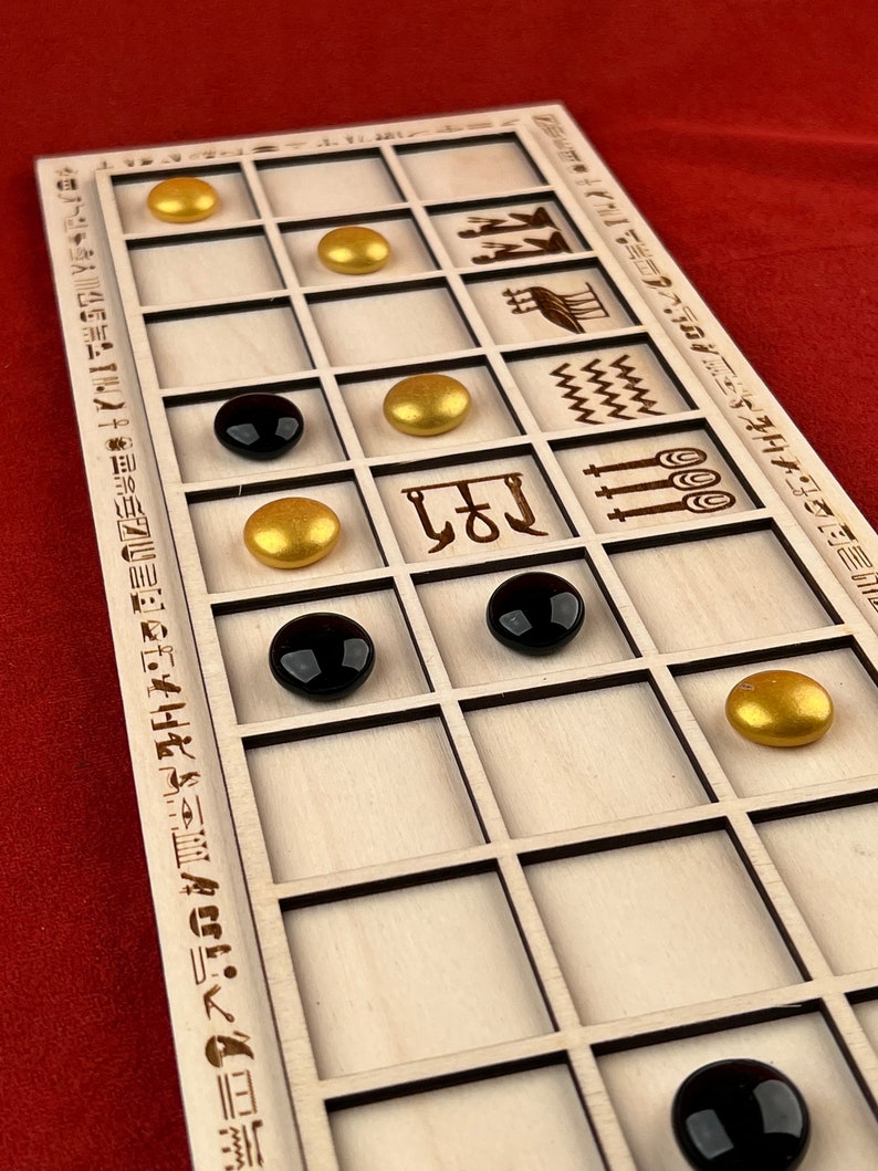 SENET the Ancient Egyptian Game of the Pharaohs. From the - Etsy
