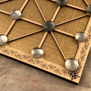 Alquerque Qirkat the Ancient and Mysterious Game of - Etsy Canada